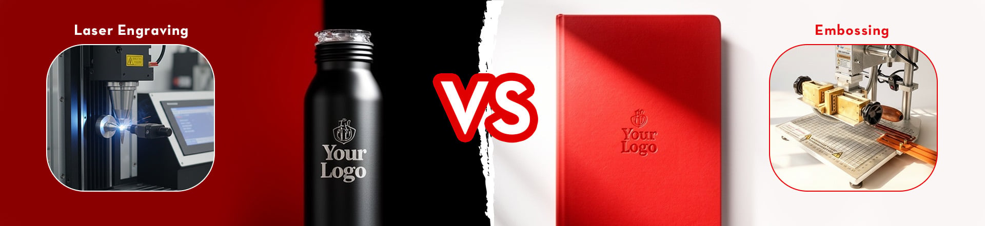 Comparing Laser Engraving vs Embossing for Promotional Merchandise