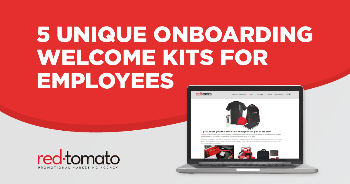 5 Unique Onboarding Welcome Kits for Employees | Red Tomato