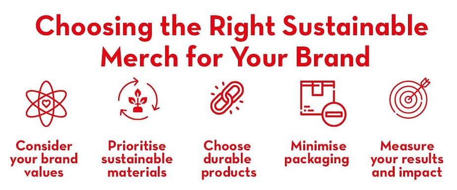 Sustainable Merch Ideas to Boost Your Brand