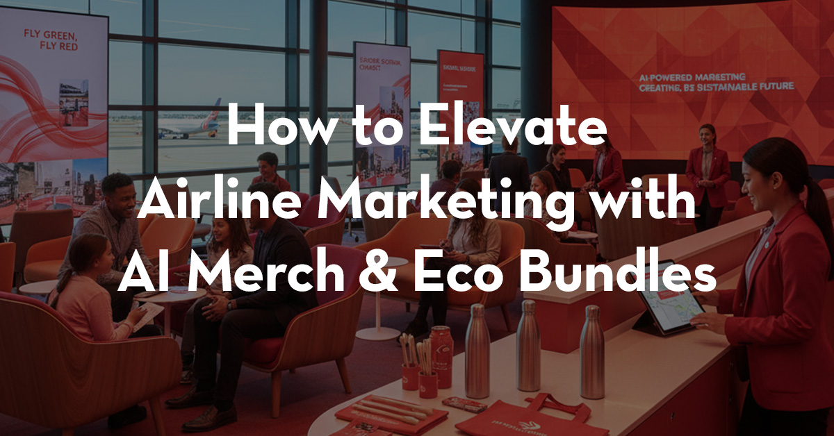 How to Elevate Airline Marketing with AI Merch & Eco Bundles
